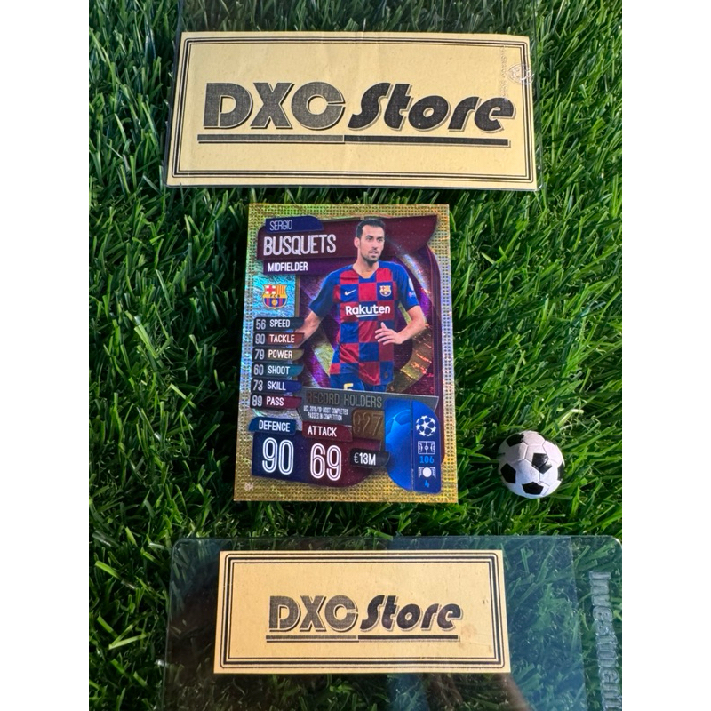 [ CHÍNH HÃNG ] - RECORD HOLDERS - TOPPS MATCH ATTAX UCL 2020 - SERGIO ...