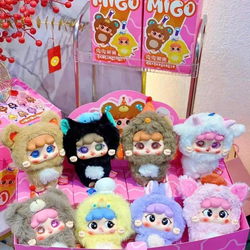 [ Gía Sỉ ] Đồ Chơi Búp Bê Migo V3 Animal Party Series Hình Dễ Thương ...