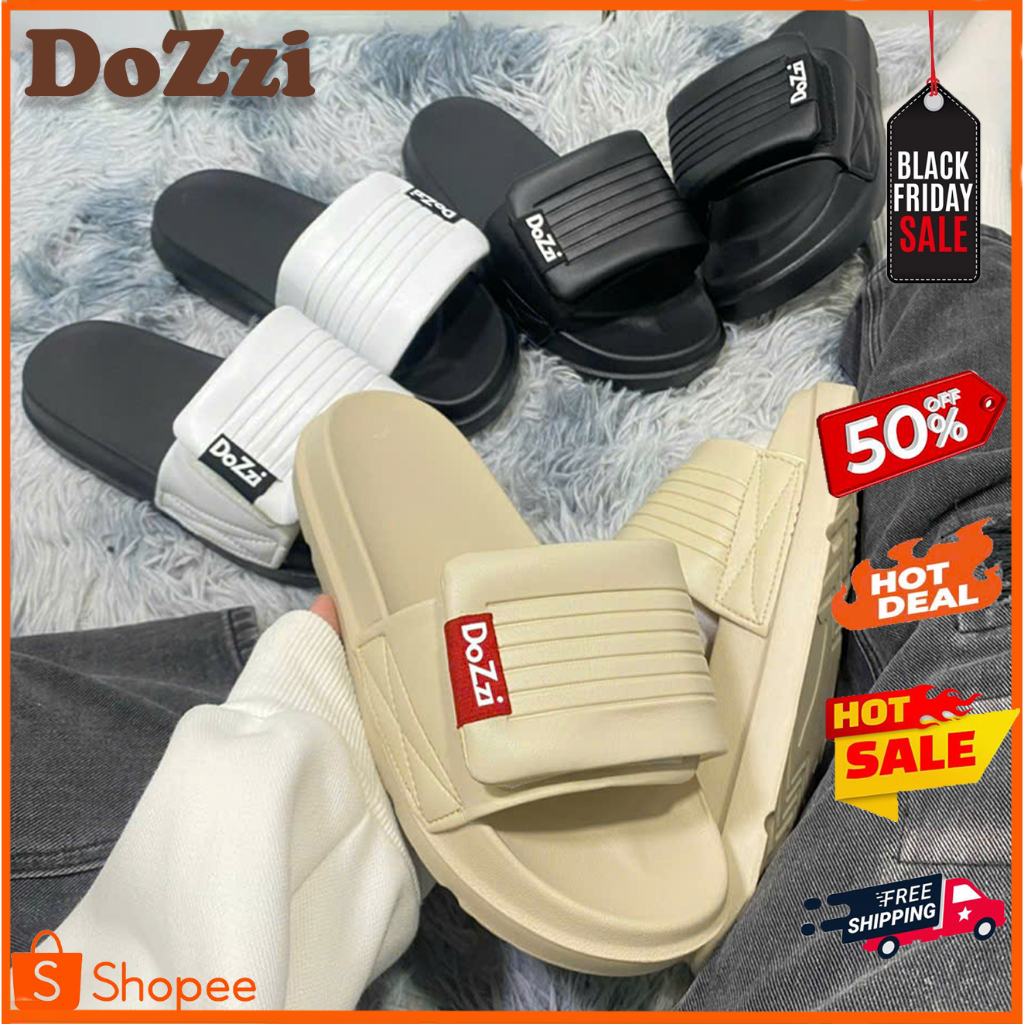 Dép DoZzi siêu xinh Nam nữ - Đế cao 4cm - Full box - Hỗ trợ đổi size ...