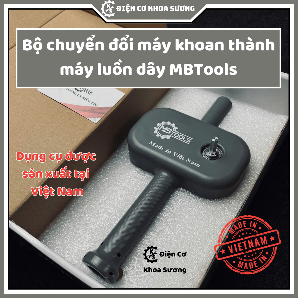 Dụng cụ xỏ dây mồi và luồn dây điện qua ống điện, ống ruột gà đi âm tường MBTools, MBT-MLD01 ...