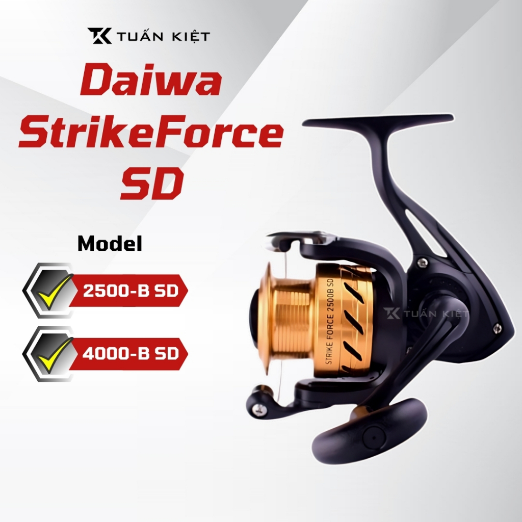 Máy Câu Đứng Daiwa Strikeforce SD - Tuấn Kiệt Fishing | Shopee Việt Nam