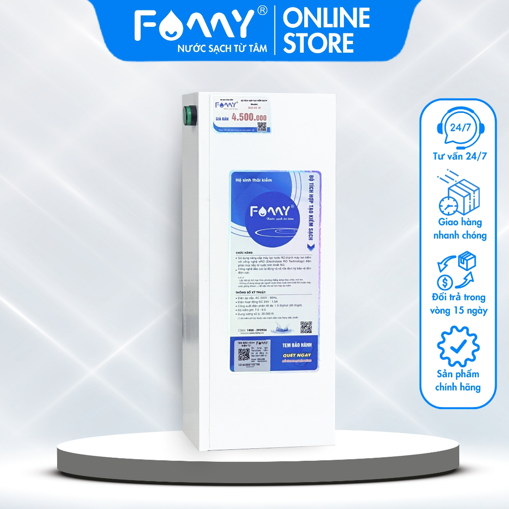 Famy - Bộ Tích Hợp Tạo Kiềm Famy RIO-02M - Lắp Được Cho Các Loại Máy ...