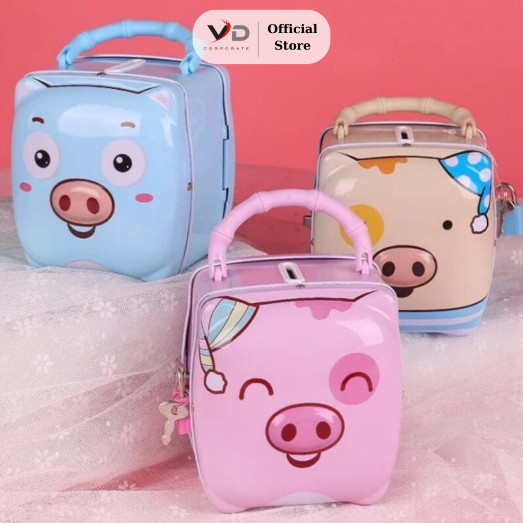 HỘP TIẾT KIỆM HÌNH HEO SIÊU KUTE | Shopee Việt Nam