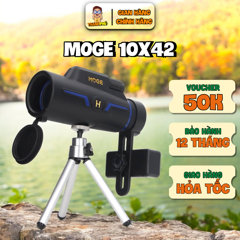 Ống Nhòm Đơn MOGE 10x42 HD | Độ Phóng Đại 10x | Tầm Quan Sát 10.000m ...
