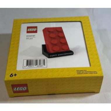 [HAPPY.BRICKS] LEGO LIMITED EDITION 6433452 - GẠCH ĐỎ 2X4 TRƯNG BÀY ...