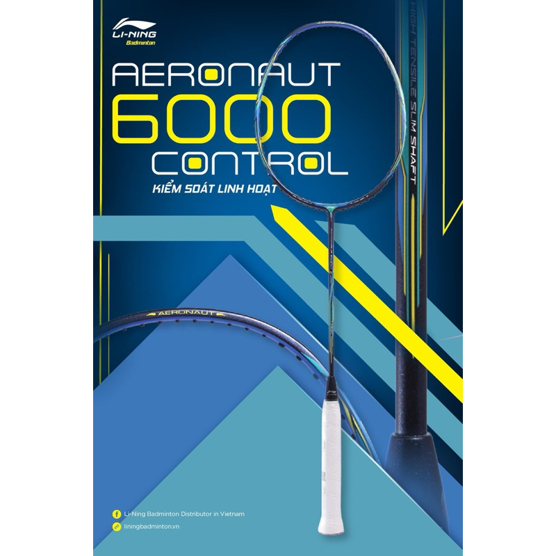 Vợt cầu lông Lining Aeronaut 6000 Control | Bản nâng cấp đáng giá ...