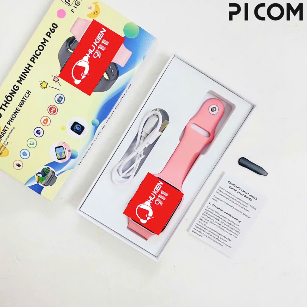 Đồng hồ thông minh Định vị Picom P60( Đồng hồ thông minh trẻ em) lắp ...