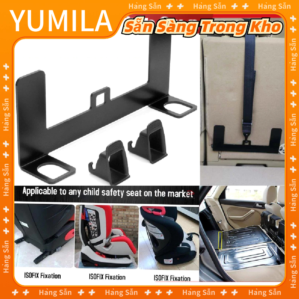 [Hàng Sẫn] Universal ISOFIX Mount Base Ô tô Khung ghế an toàn Chốt kim ...