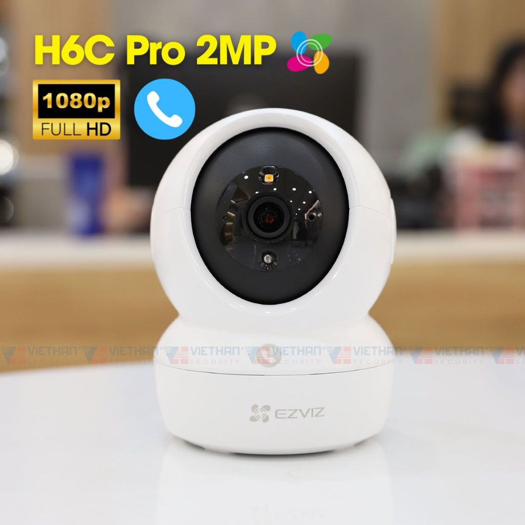 Camera Ezviz H6C Pro 1080P 2Mp, nút Call gọi điện, wifi, hồng ngoại 10m ...
