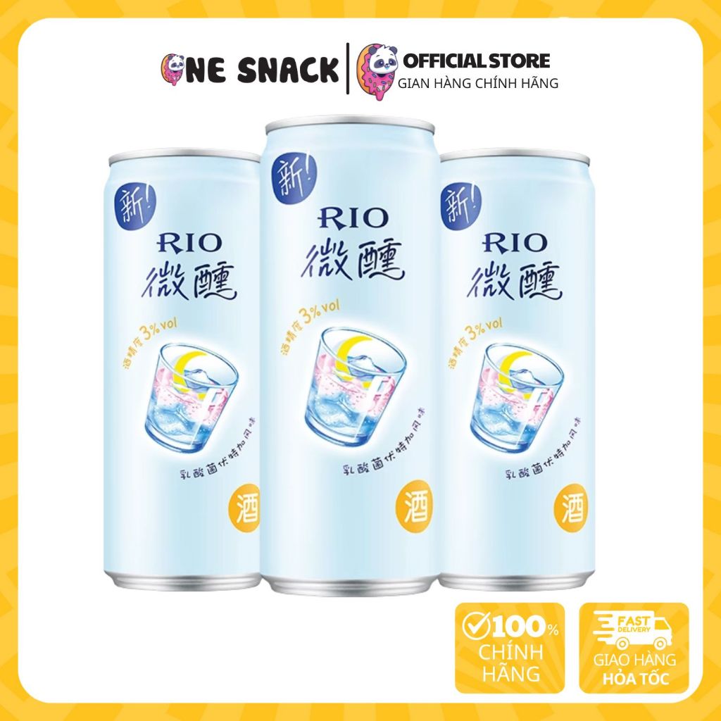 Cocktail Trái Cây Rio 330ml - 锐澳鸡尾酒易拉罐 | Rio Fruit Cocktail 330ml - One Snack | Shopee Việt Nam