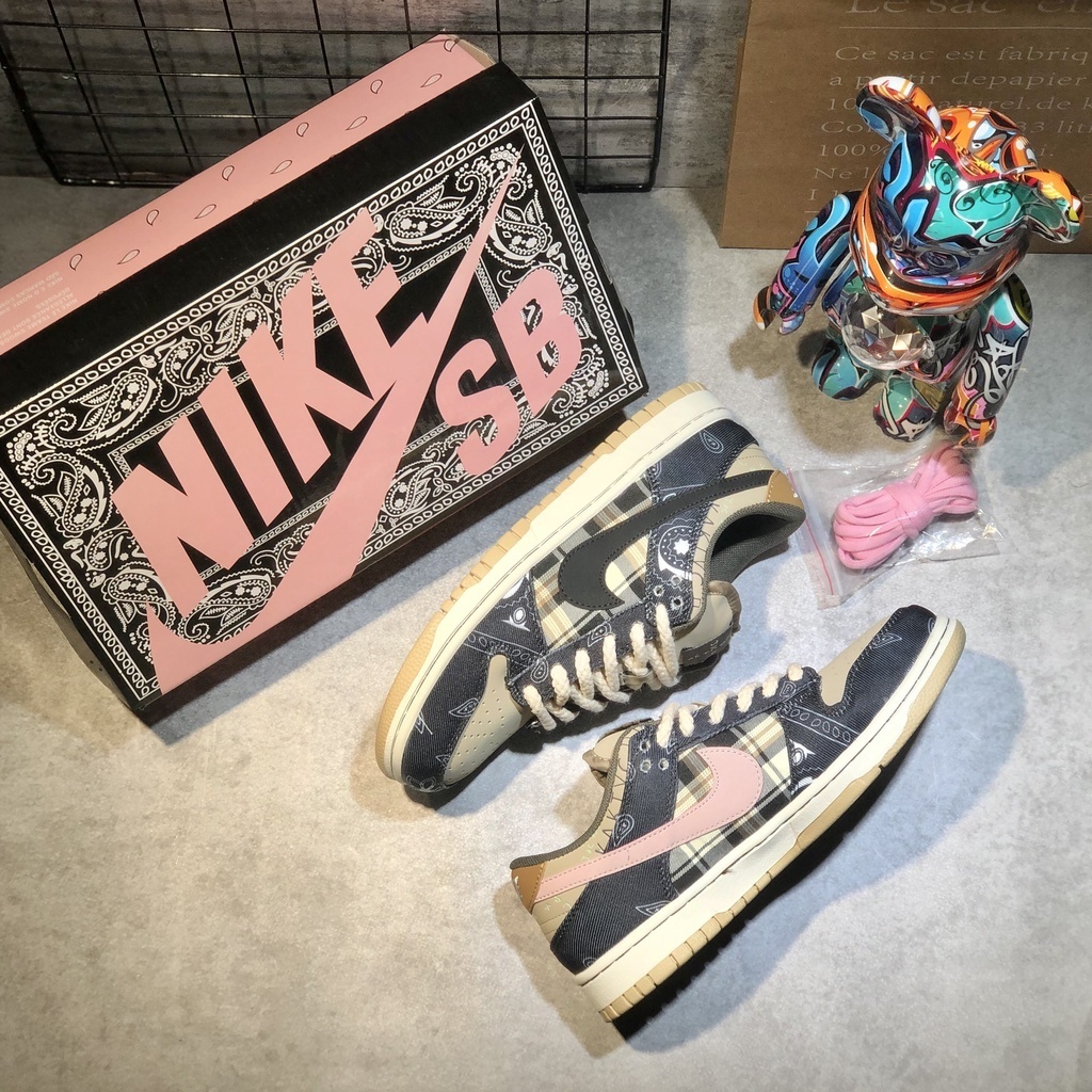 Giày Thể Thao Travis Scott x SB Dunk Low PRM QS 'Cactus Jack - Special ...