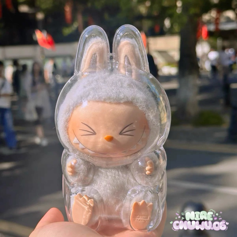 Túi Labubu trong suốt ver 1,2 | Case bảo vệ Labubu | Phụ kiện doll ...