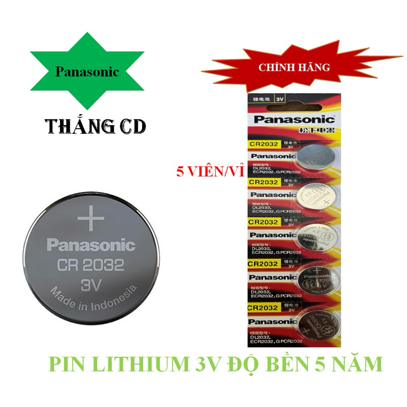Pin CR2032,CR2025,CR2016 Pin cúc áo, Pin điều khiển chìa khoá xe máy,ô ...