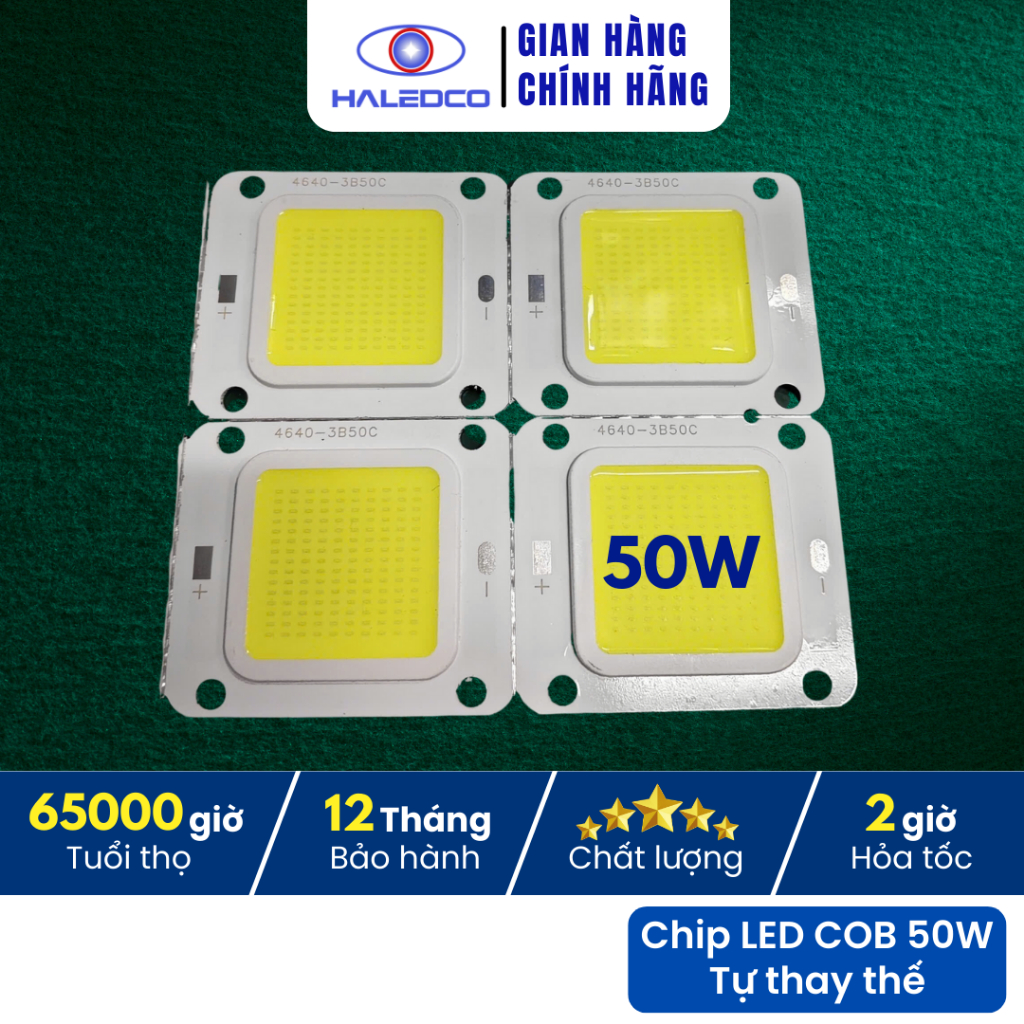 Chip LED COB 50W Thay Thế Cho Các Loại Đèn | Shopee Việt Nam