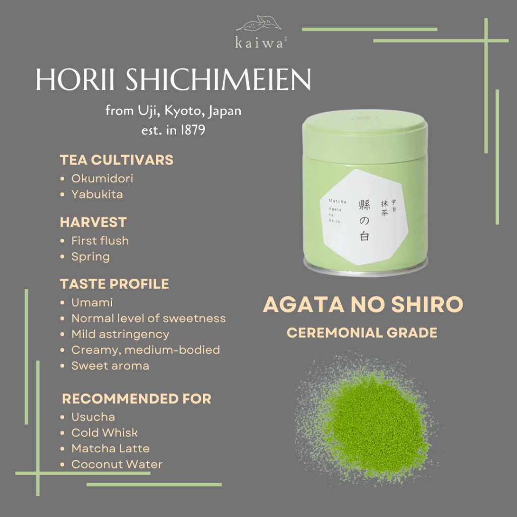 [Kaiwa Matcha Bar] Agata no Shiro – Horii Shichimeien Matcha Latte từ Nhật Bản | Shopee Việt Nam