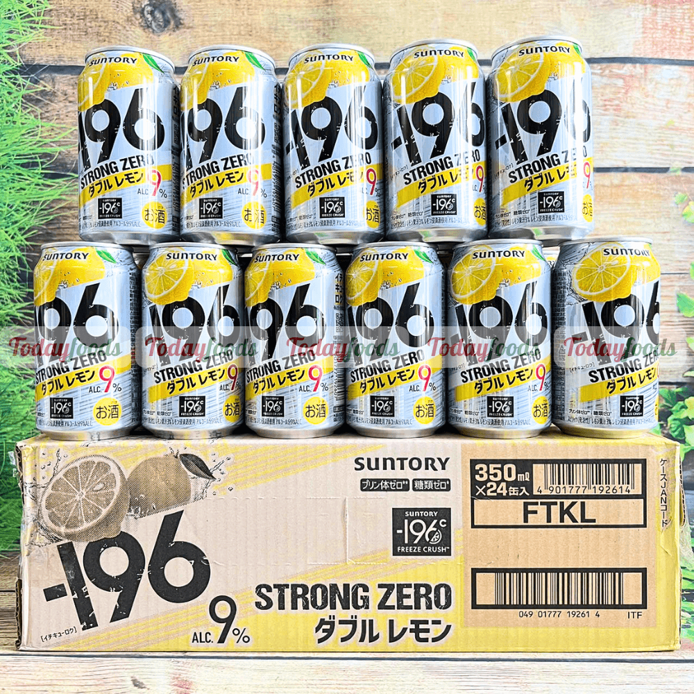 Nước Giải Khát Vị Chanh Vàng Double Lemon Suntory Strong Zero 196C 9% ...