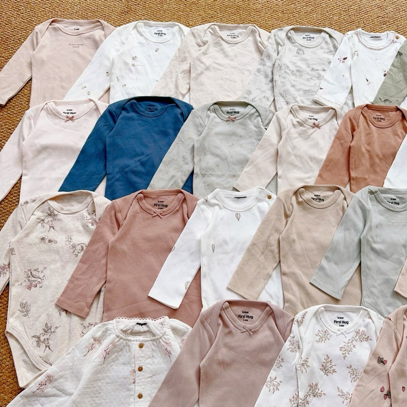 [Size 18m 10-12kg] Body chip dài tay xuất xịn | Shopee Việt Nam