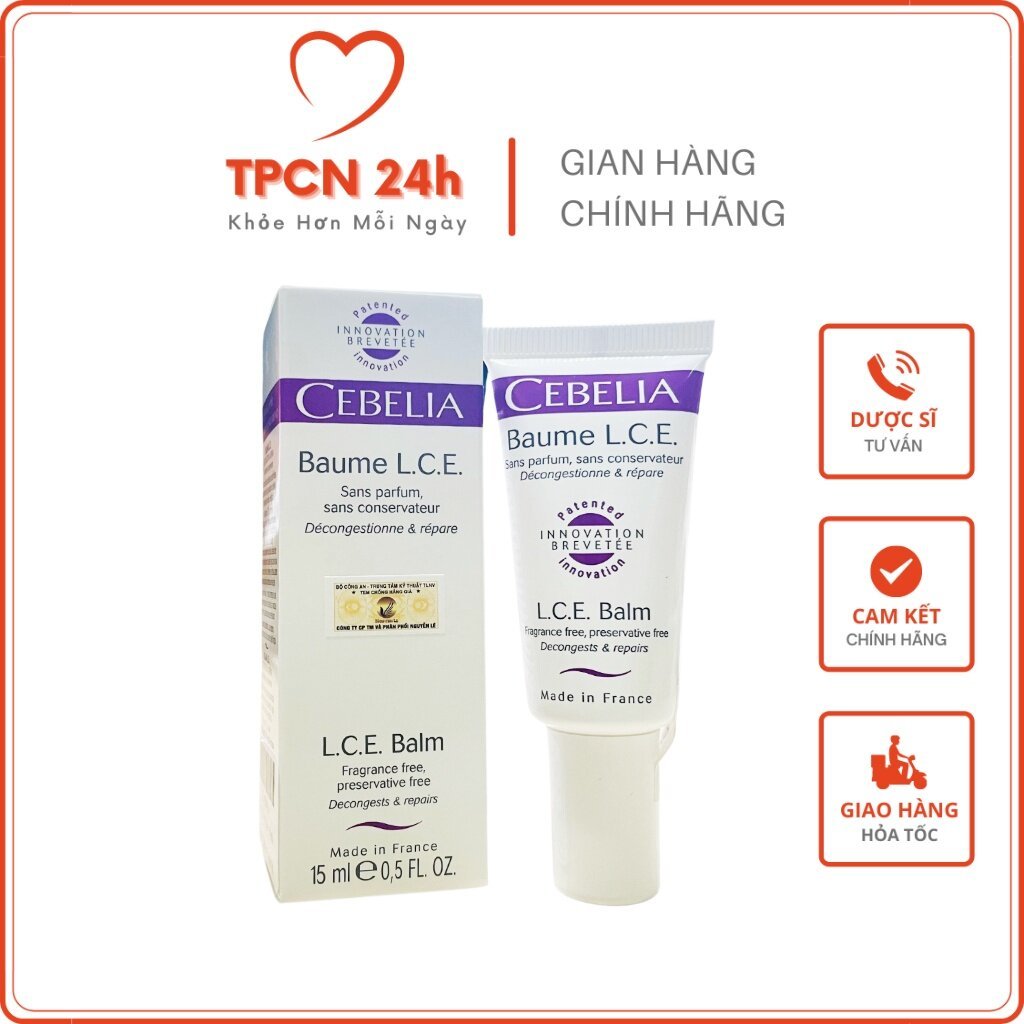 Cebelia LCE Balm - Hỗ trợ liền vết thương, chống thâm tím, phù nề ...