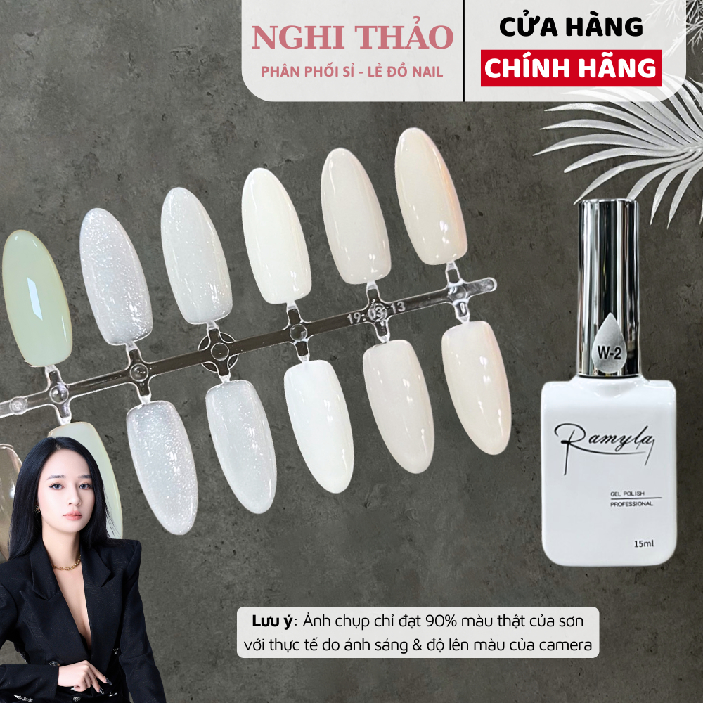 Sơn gel trắng sữa RAMYLA Nghi Thảo | Shopee Việt Nam