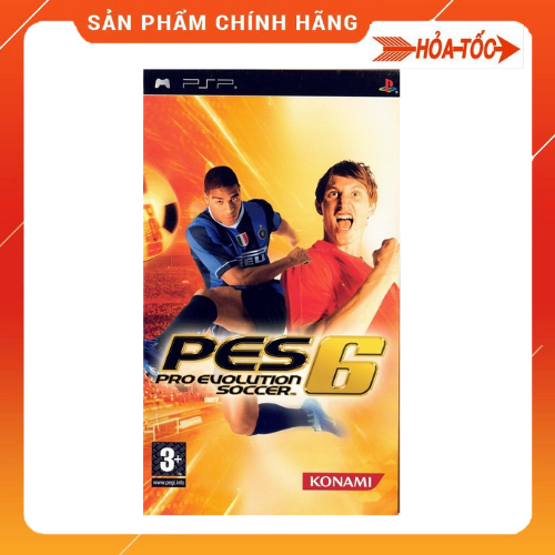 Đĩa game PSP Pes 6 ( Pro Evolution Soccer 6) - đĩa không hộp | Shopee ...