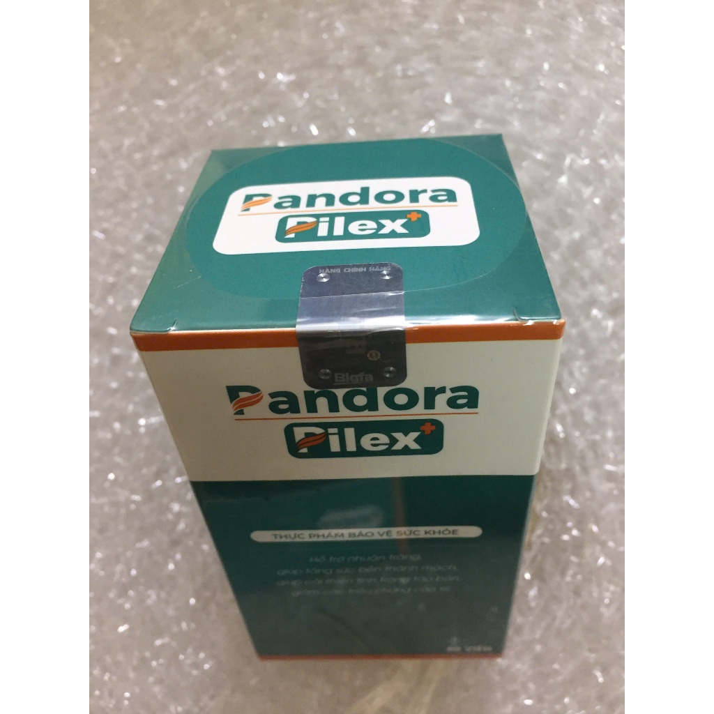 (Combo mua 2 tặng 1) Viên uống Pandora Pilex hỗ trợ teo trĩ, giảm táo ...