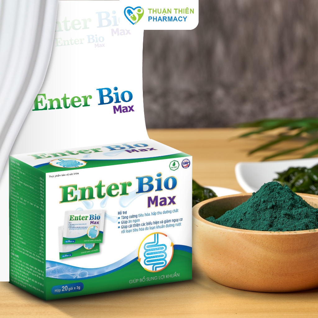 Men ENTER BIO MAX Gia Phát Pharma tăng cường tiêu hóa, bổ sung lợi ...