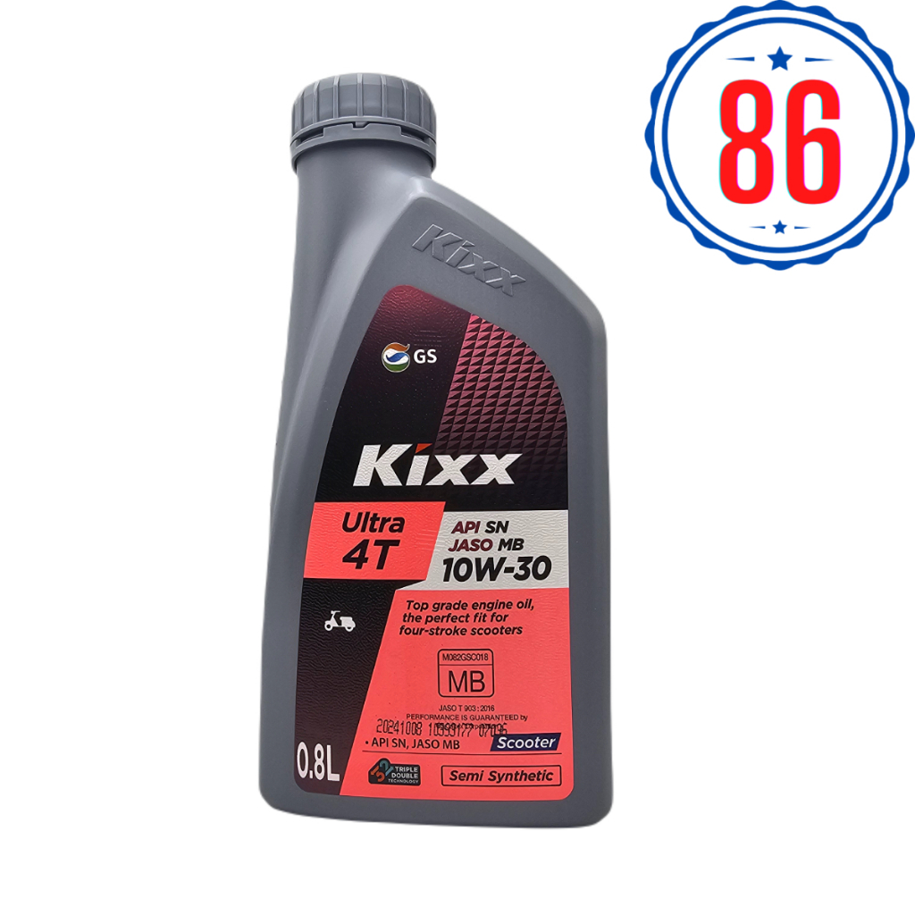 Nhớt tổng hợp cho xe tay ga Kixx Ultra Scooter 10W30 800ml - Sản xuất ...
