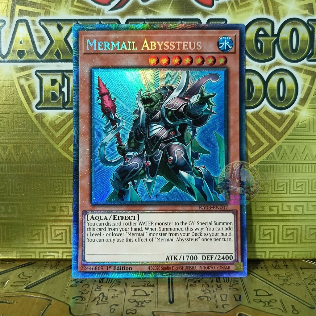 Mermail Abyssteus – RA03-EN007 – Collector's Rare [Thẻ bài Yugioh ...