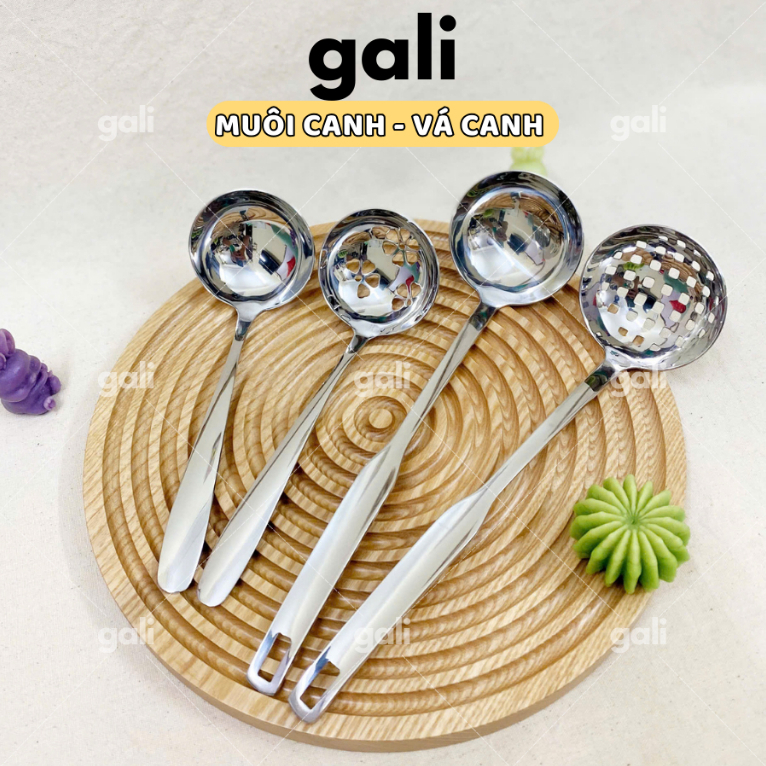 Muôi múc canh INOX 304 (Vá múc canh, ăn lẩu) Môi múc canh cao cấp,sang ...