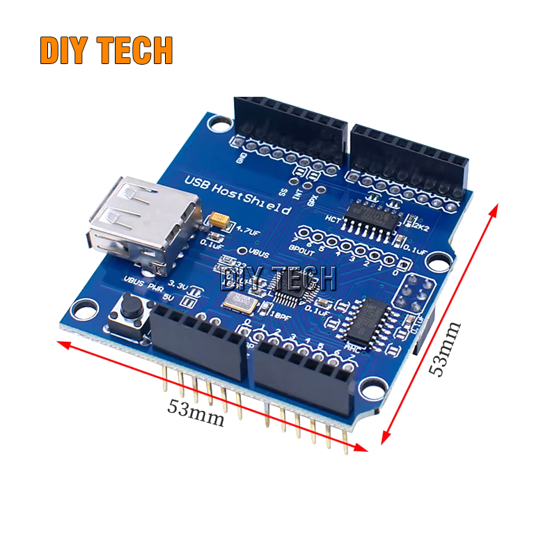 Usb Host Shield 2 0 Cho Arduino Uno Mega Adk Tương Thích Với Android