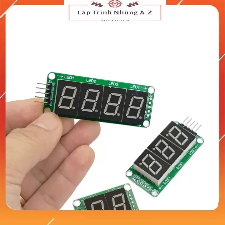 [Lập Trình Nhúng A-Z][G1] Module Hiển Thị LED 7 Đoạn 2/3/4 Số 74HC595 ...