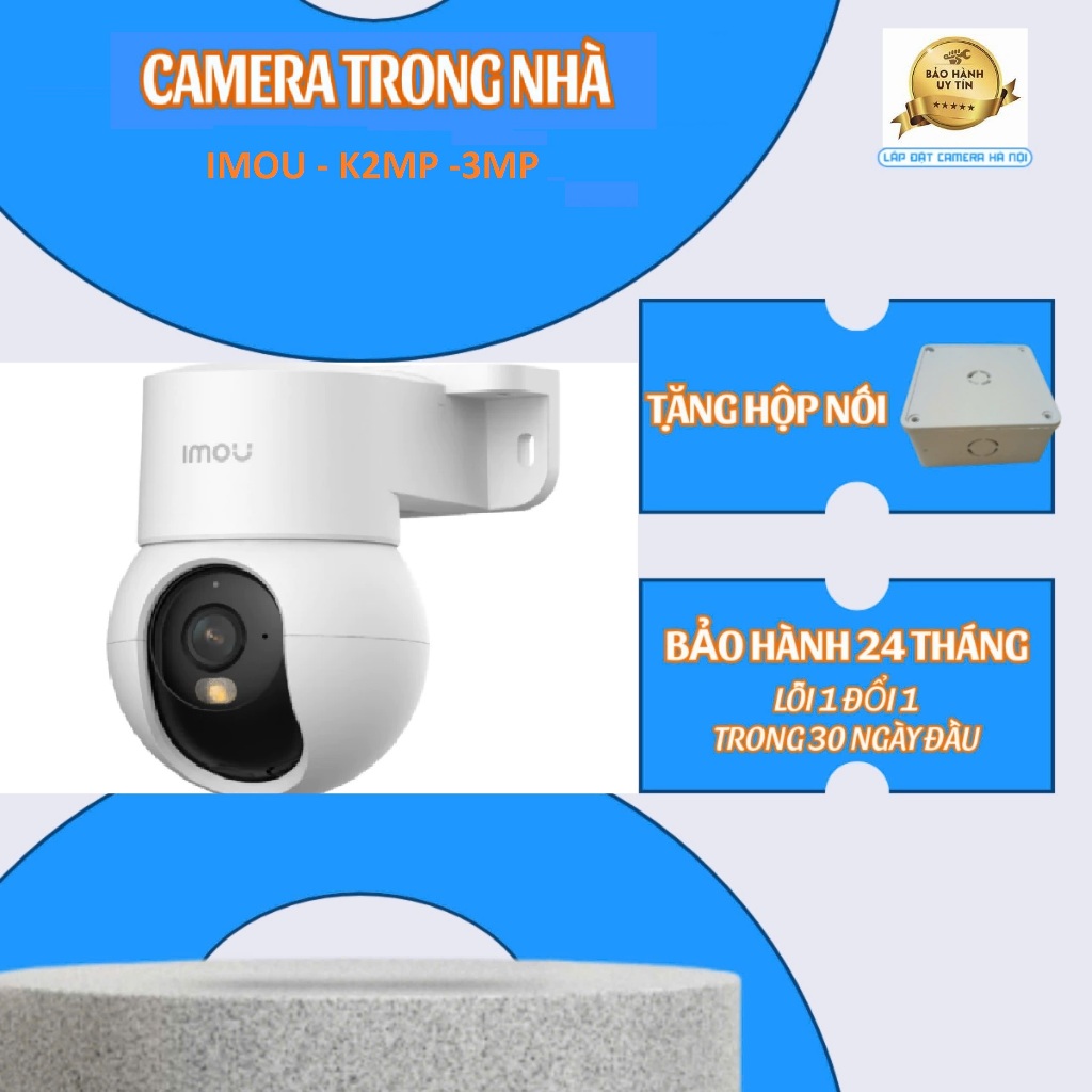 [MẪU MỚI] Camera WIFI IMOU Ranger Mini 3MP - IPC-K2MP-3H1WE Có màu ban ...