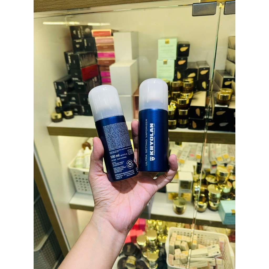 [SIZE 100ML ] XỊT KHÓA MAKEUP KRYOLAN ULTRA SETTING VAPORIZER SPRAY ...