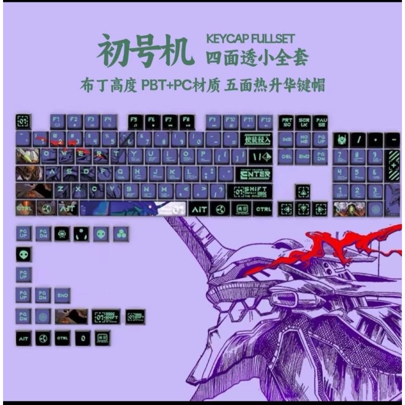 Keycap Eva v2 PBT Cool ngầu cho bàn phím | Shopee Việt Nam