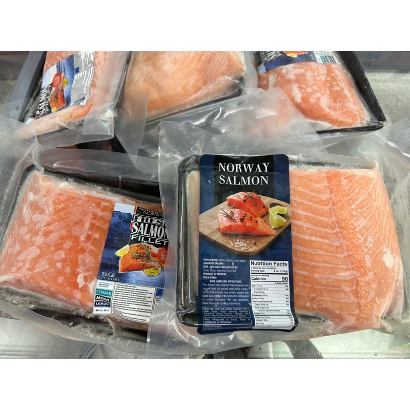 Cá Hồi Phile cấp đông khay khoảng 450g-600g | Shopee Việt Nam