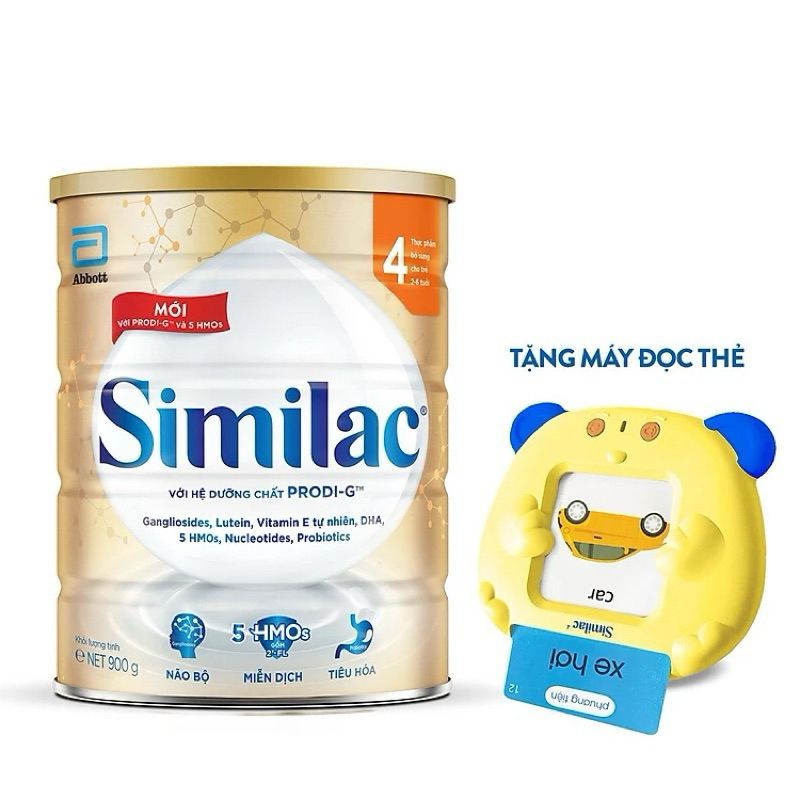 [Tặng quà] Combo 2 lon sữa Similac HMO số 4 Mẫu mới 900g - 1,7kg (HSD 03/26) | Shopee Việt Nam