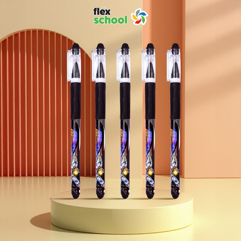Bút gel xóa được Flex School FLEX-GELE001 - Viết mực bôi được, đầu bút ...