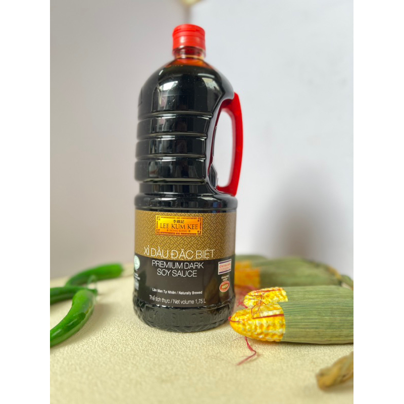 XÌ DẦU ĐẶC BIỆT LEE KUM KEE -PREMIUM DARK SOY SAUCE 1.75ML | Shopee Việt Nam