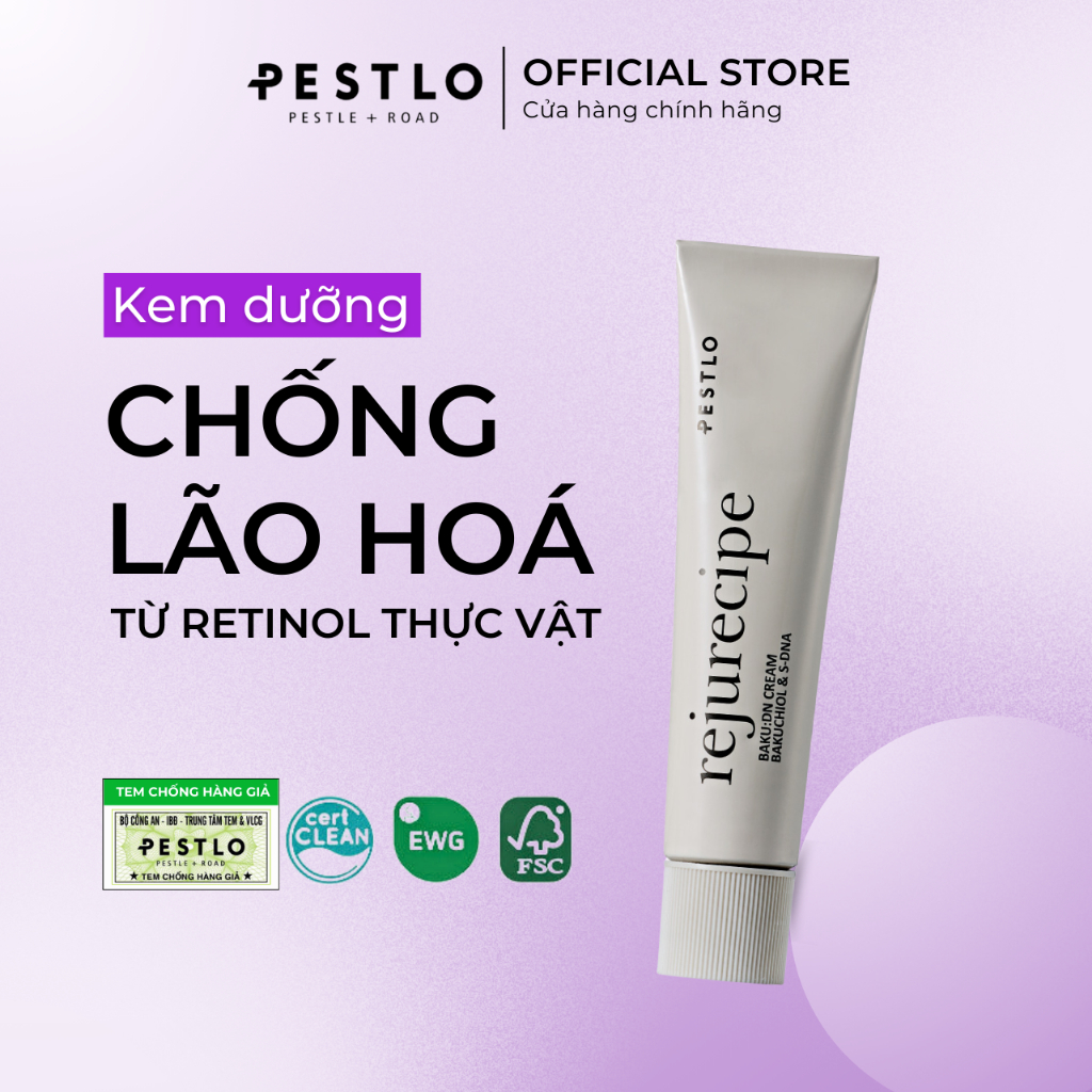 Kem dưỡng chống lão hoá PESTLO Rejurecipe Baku:dn Cream 30ml | Shopee ...