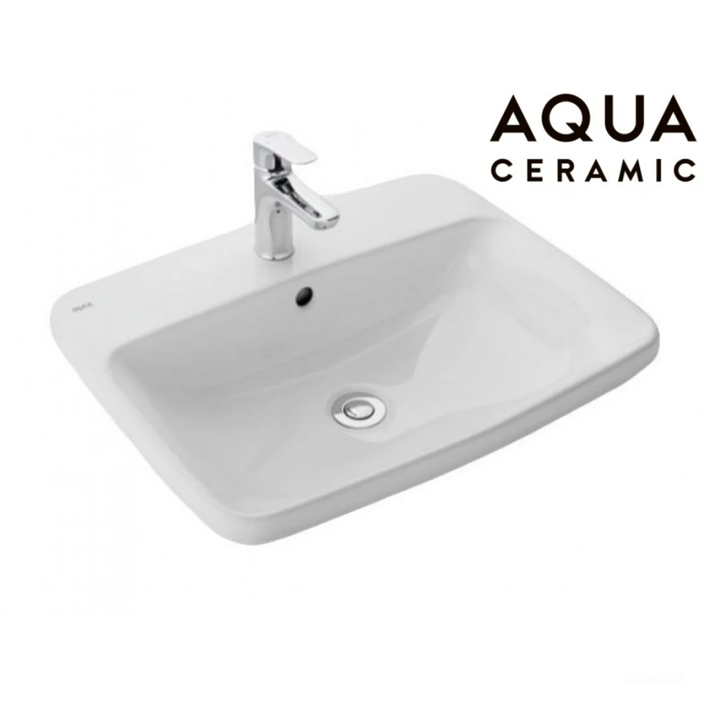 Chậu Rửa Lavabo Inax AL-2398V (AL2398V) Dương Vành AquaCeramic | Shopee Việt Nam