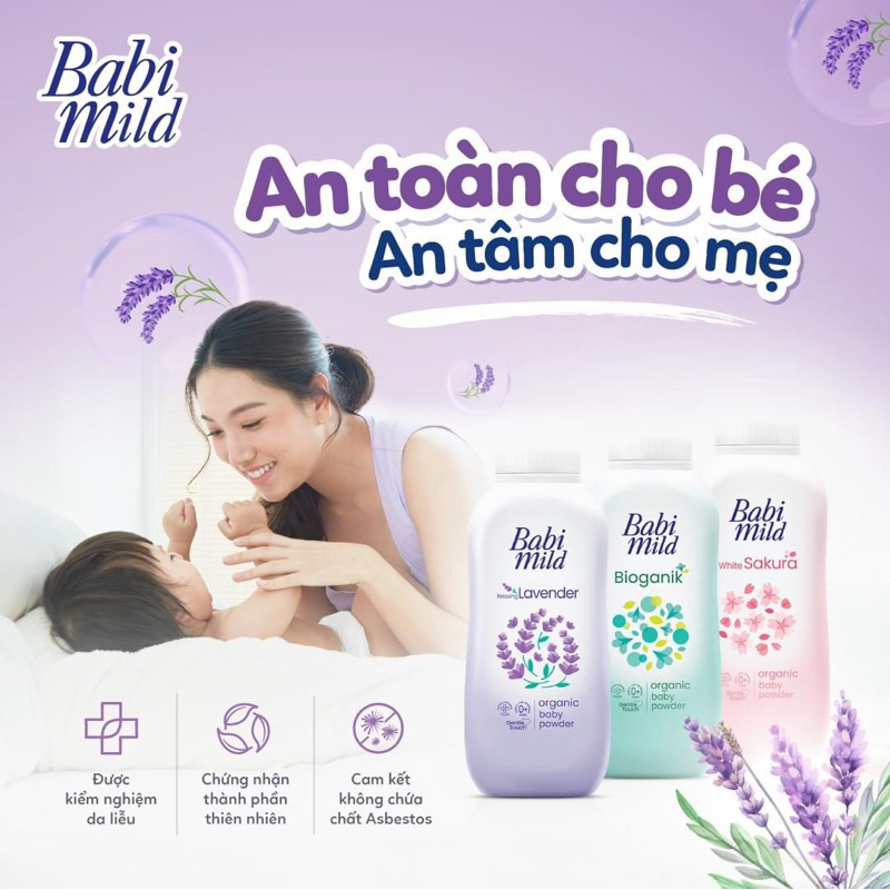 PHẤN BABI MILD BIOGANIK CHO BÉ 160g | Shopee Việt Nam