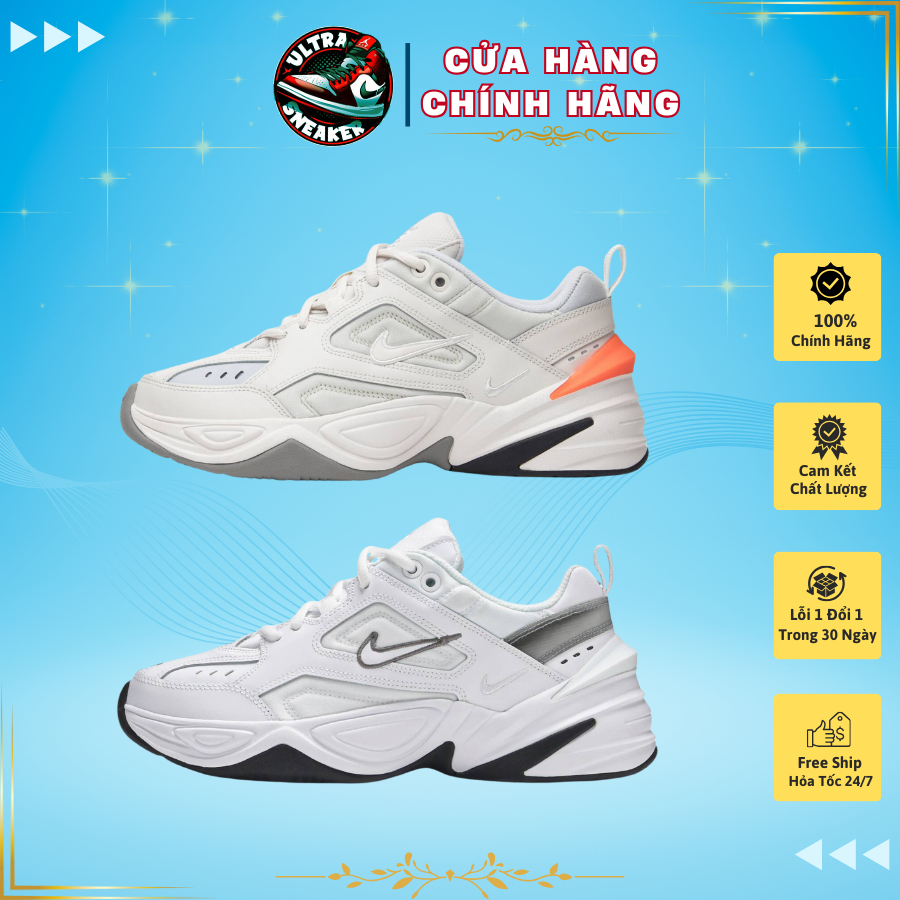 [ Hàng chính hãng ] Giày_M.2k Tekno White Black Nam Nữ, Giày Thể Thao Run M2k Full Hộp | Shopee ...
