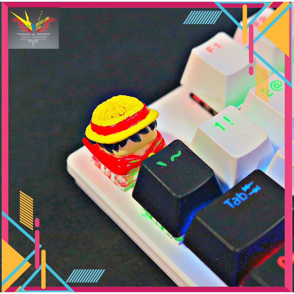 Keycap Anime One Piece Luffy | Shopee Việt Nam