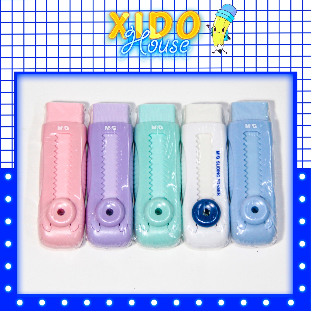 Gôm tẩy M&G hình dao bấm AXPQ4271, tẩy nhanh, sạch, phù hợp cho học ...