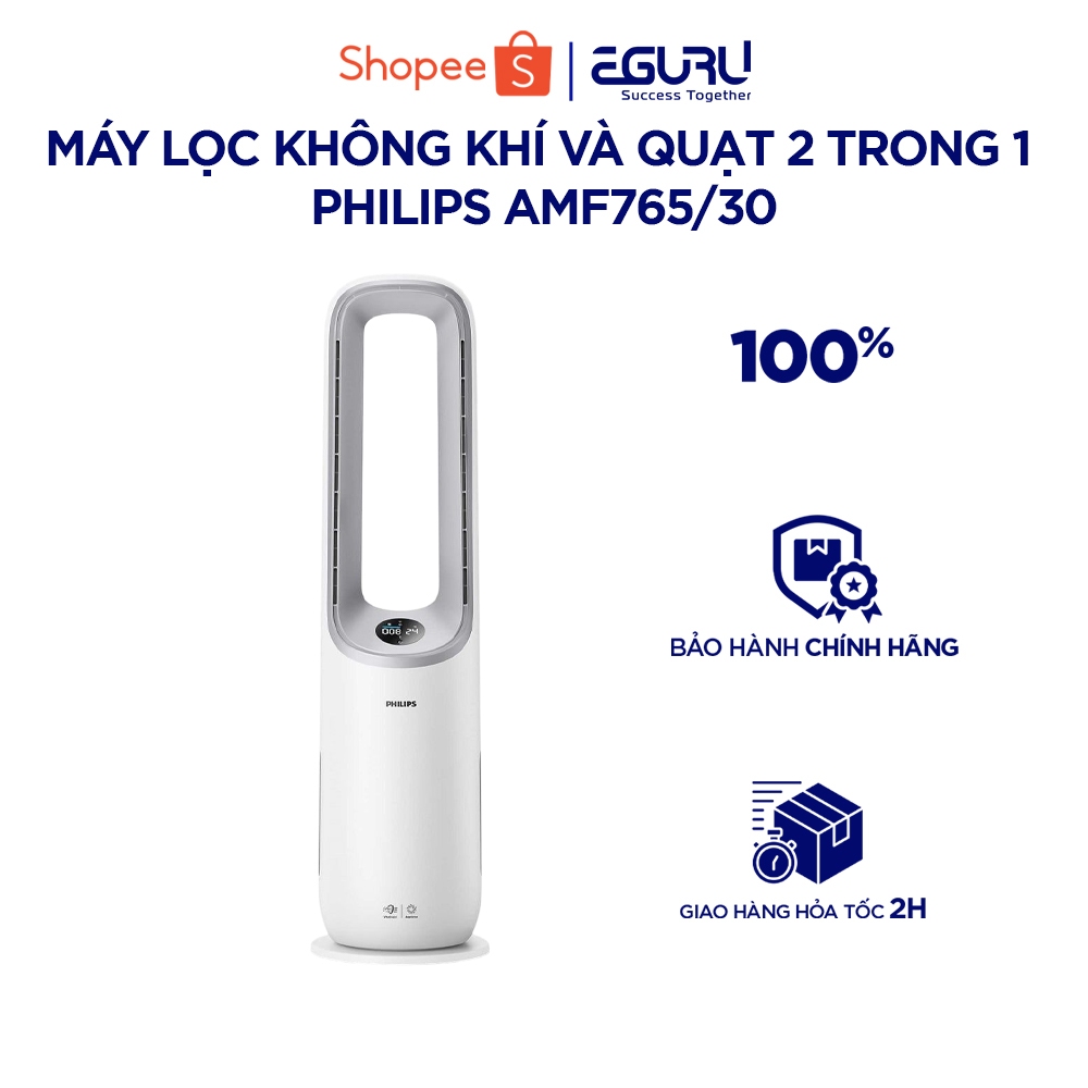 Máy Lọc Không Khí Và Quạt 2 Trong 1 Philips AMF765/30 Cao Cấp 70m2 ...