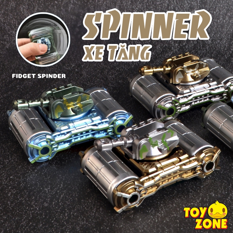 Đồ Chơi Con Quay Mô Hình Xe Tăng Mini Flying Spinner Fidget Đồ Chơi ...