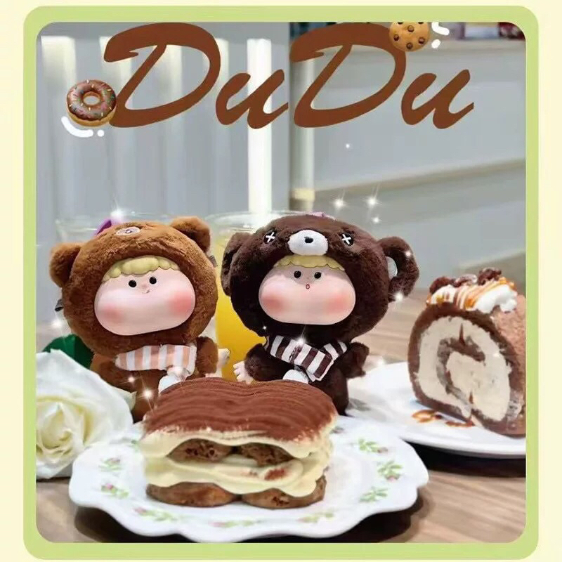 [Sẵn-1 box rách do vc] Gấu bông Du Du Zoo Phụ Kiện Treo Túi 🍀Blind box ...