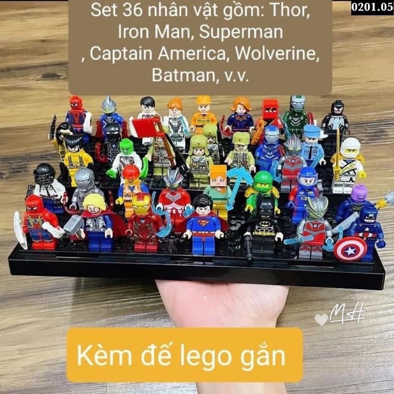 BỘ LEGO 36 nhân vật siêu anh hùng | Shopee Việt Nam