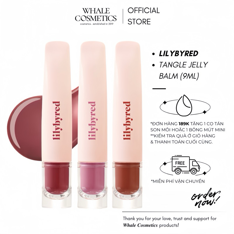 (Lilybyred) Son Bóng Thạch Lilybyred Tangle Jelly Balm (9ml) | Shopee ...