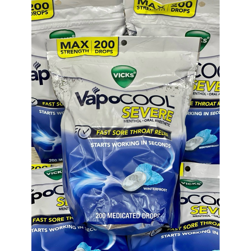 Kẹo Ngậm Bạc Hà Vicks Vapo COOL - Gói 200 viên | Shopee Việt Nam